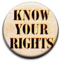 Know Your Rights Badge