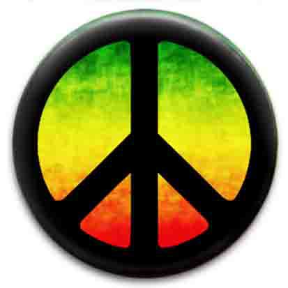 Rasta Peace Sign Tattoos Temporary Tattoos 3 Variations! – SCND