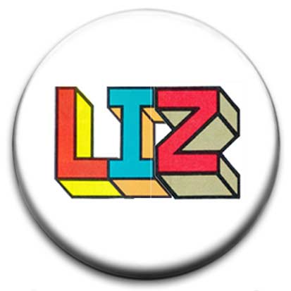 Liz Name Badge – RetroBadge