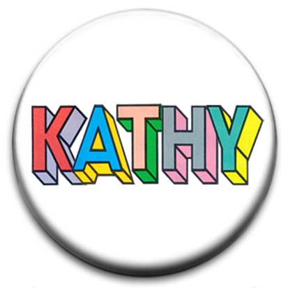 Kathy Name Badge