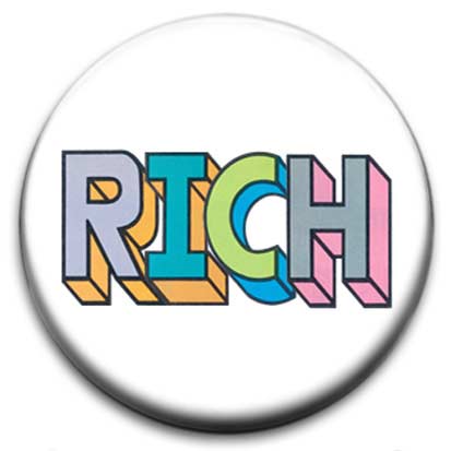 Pich Name Small Retro Badge