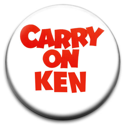 Carry On Ken Badge – RetroBadge