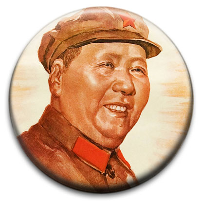 Mao Chinese Badge – RetroBadge