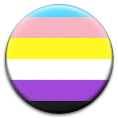 Non Binary Trans Badge
