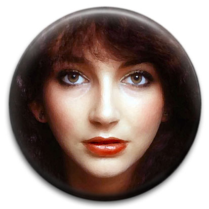 Kate Bush Badge