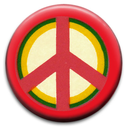 Peace Sign Badge