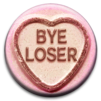 Bye Loser – RetroBadge
