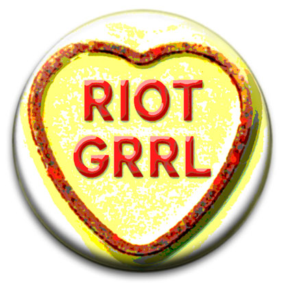 Riot Grrl – RetroBadge