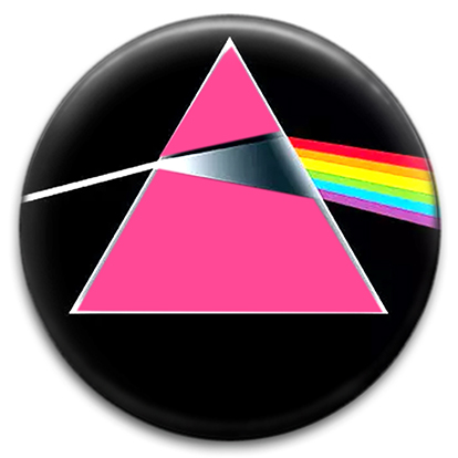 LGBT Pink Triangle – RetroBadge